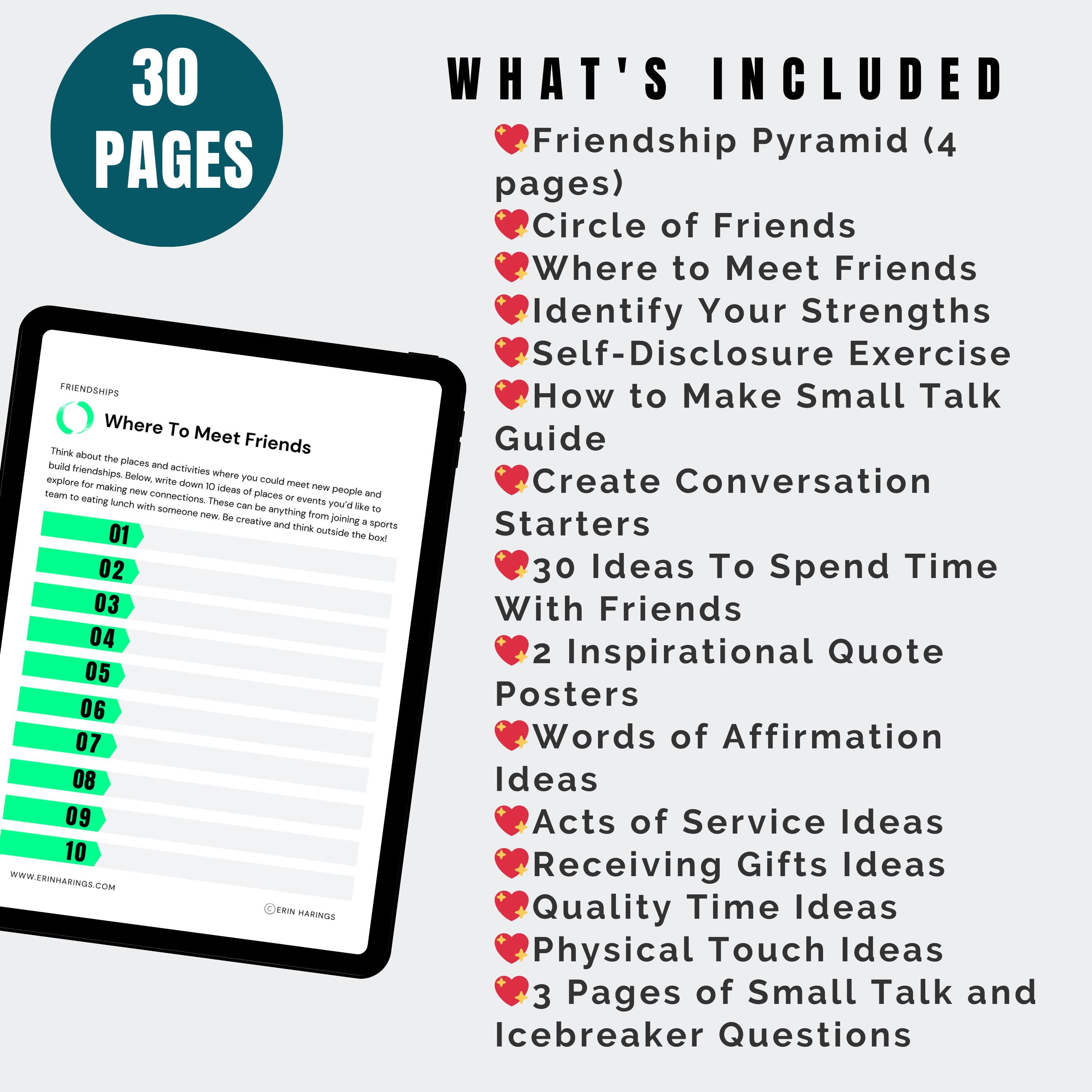 Teen Friendships | How to Make Friends | Friendship Pyramid | Self ...