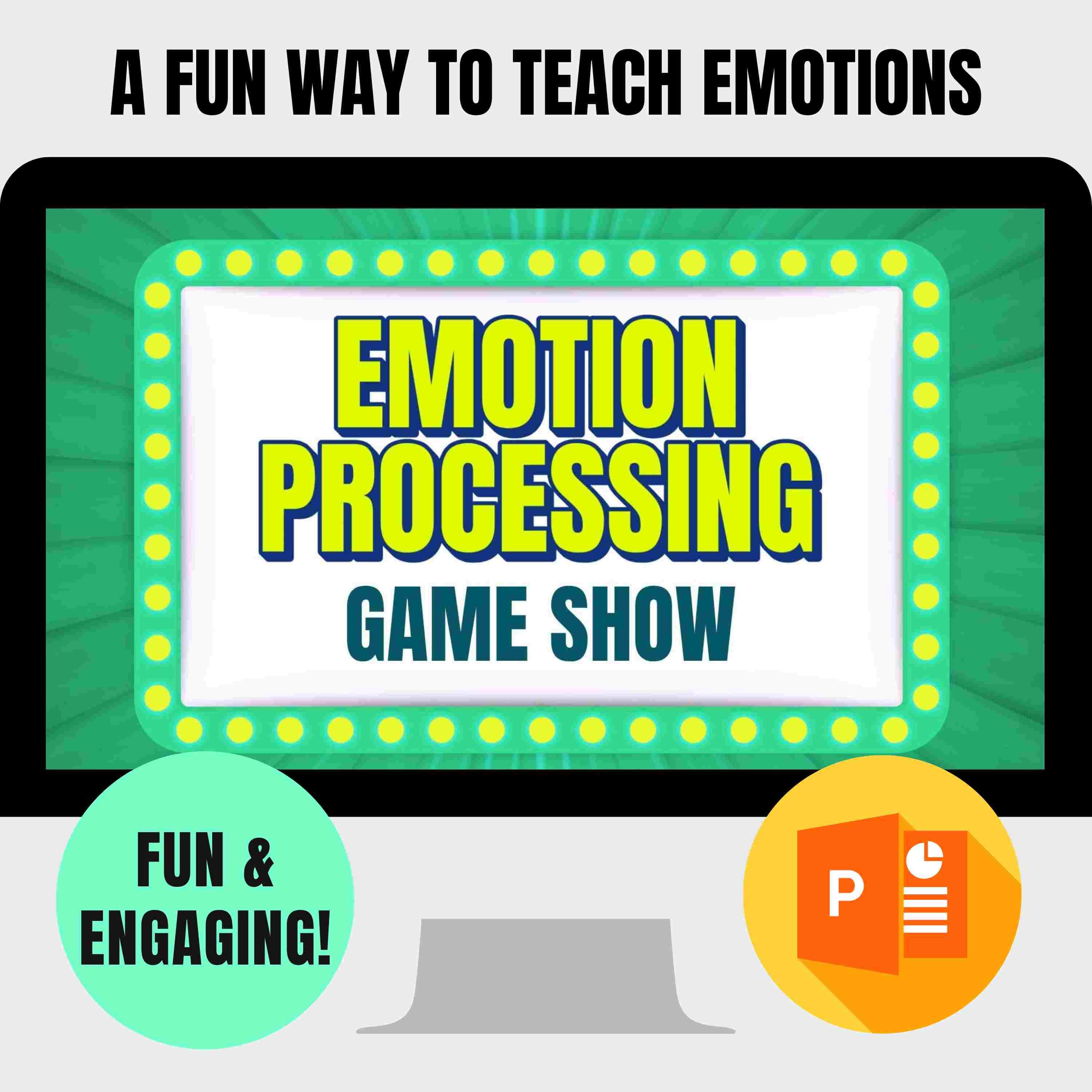 Emotion Processing Game Show | Interactive Emotion Regulation Activity ...