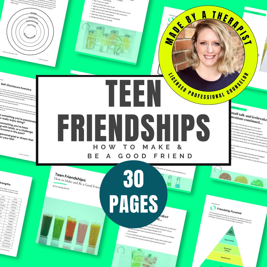 Teen Friendships | How to Make Friends | Friendship Pyramid | Self ...