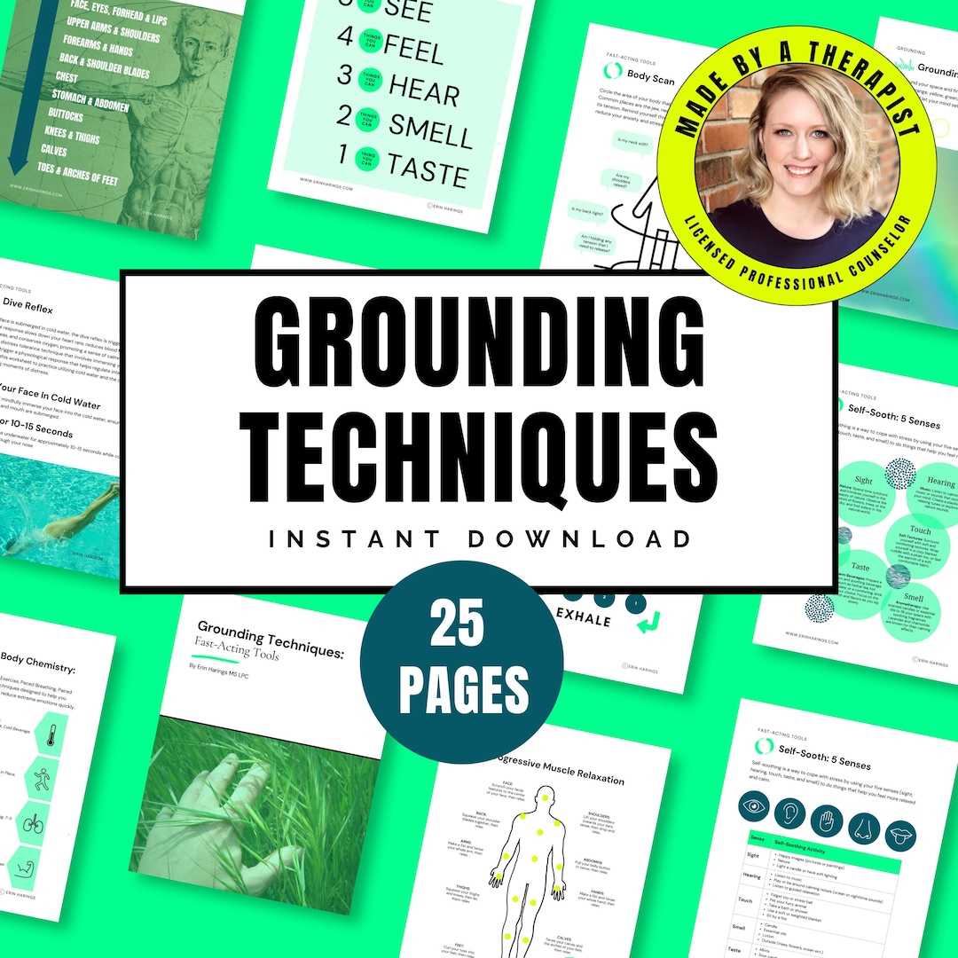 Grounding Techniques | Fast Acting Coping for Anxiety, Depression ...