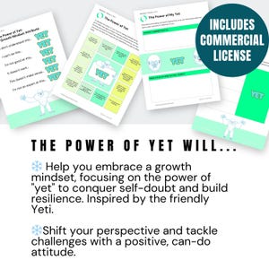 The Power of yet | Growth Mindset for Personal Growth, Positive ...