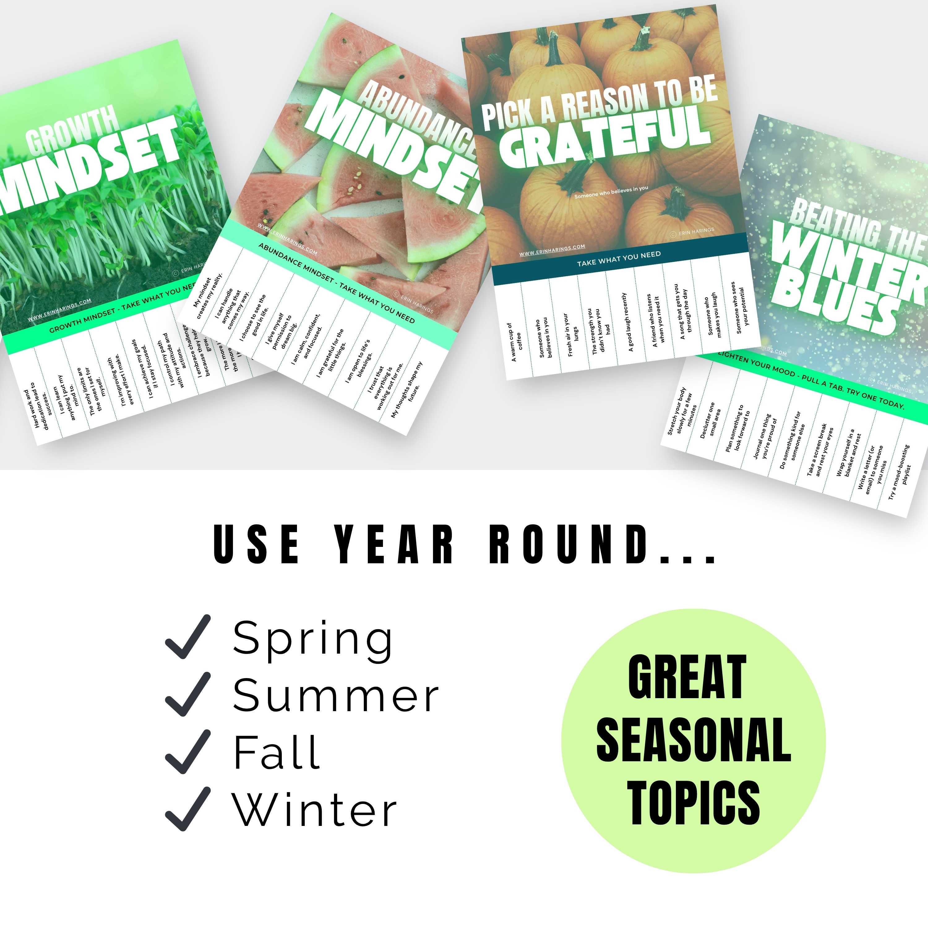 Mental Health Tear-off Flyers | Printable Counseling Posters for ...