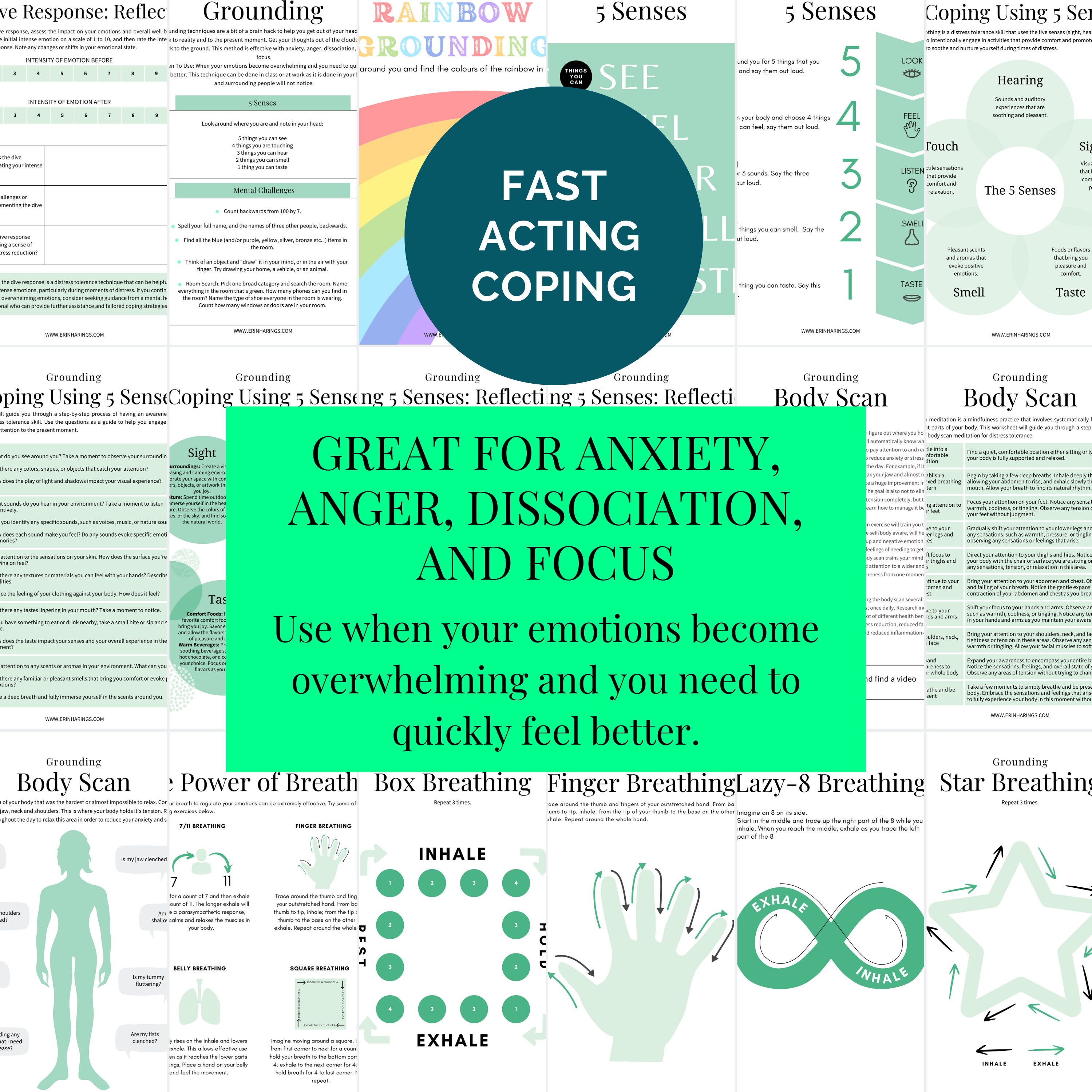 Grounding Techniques Fast Acting Coping Strategies for Anxiety ...