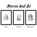 Printable Musician Portrait Wall Art, Bach, Mozart, Beethoven ...
