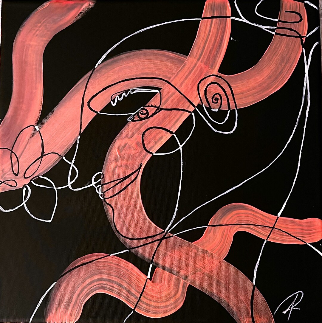Secrets 10x10 Painting - Etsy