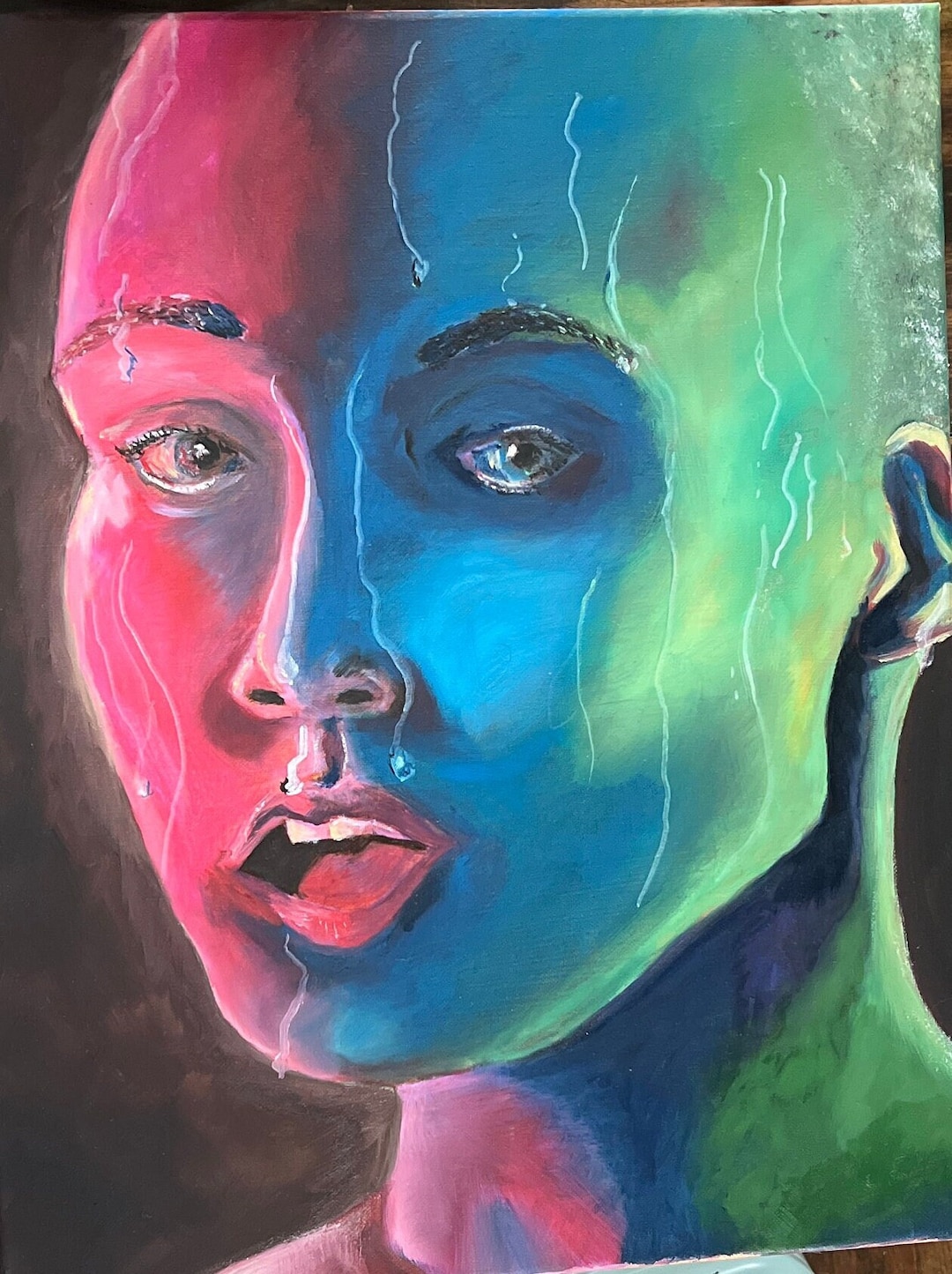 Chloe. Original 16x20 Oil Painting - Etsy