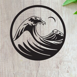 Summer Svg Ocean Print Beach Svg Wave Svg Ocean Svg Beach Decor ...