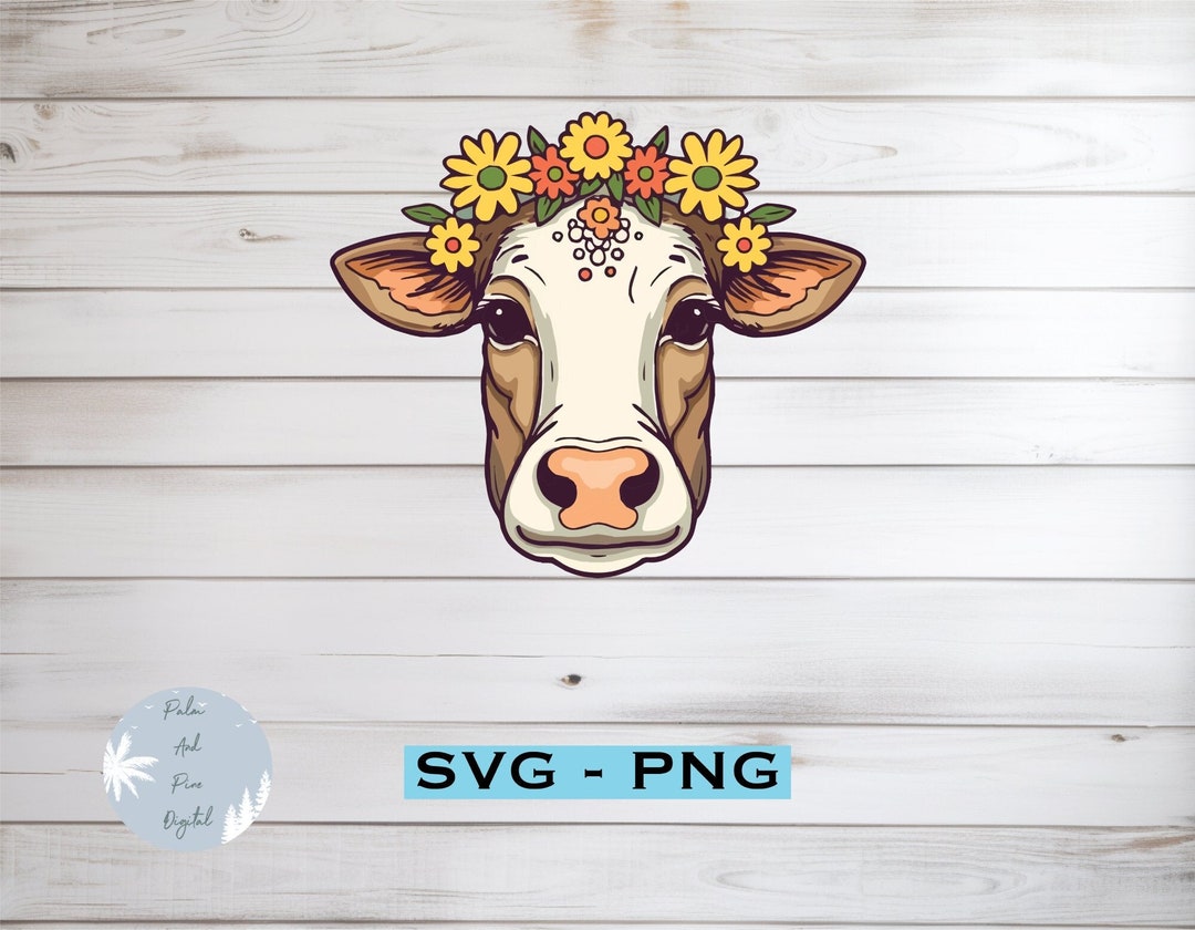 Cow Svg, Cow Printable, Cow Stickers, Cow Clipart, Farm Animal Stickers ...