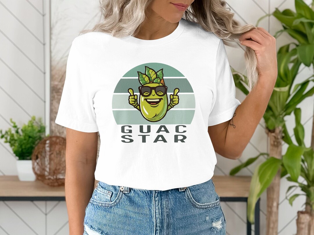 Guacamole Svg Png, Guac Star Svg Digital Download, Avocado Svg, Cinco ...