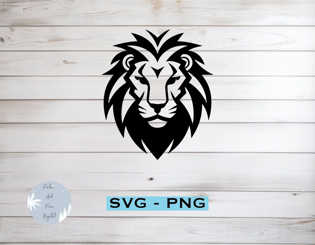 Lion Face svg png, Lion Head svg, Lion svg, Leo svg, Lion Mascot svg ...