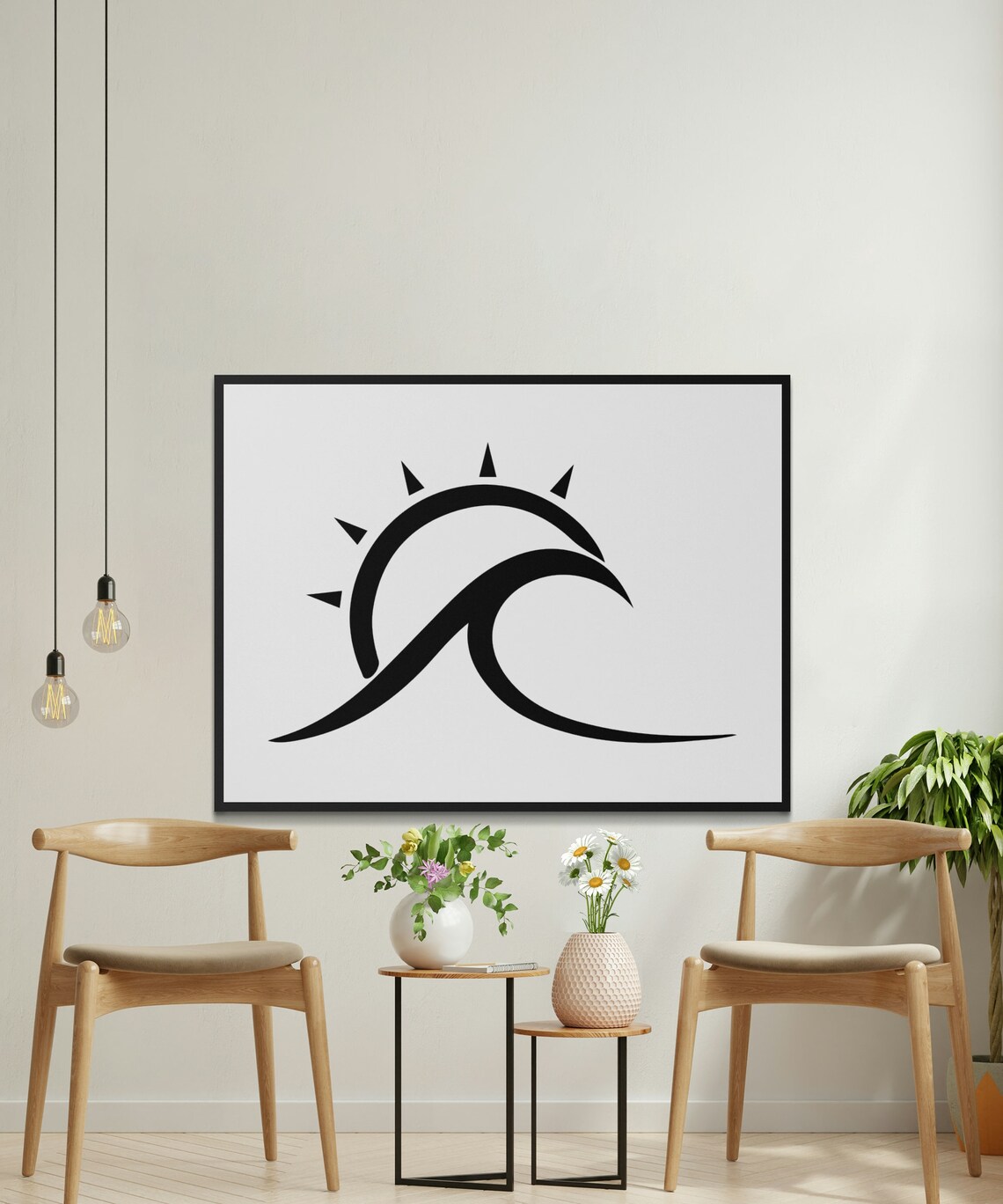 Sunset Wave Svg Beach Svg Sunshine Svg Sun Svg Sun and - Etsy