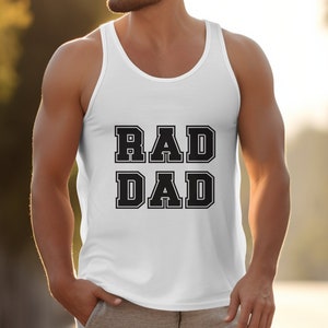 Rad Dad Svg Png Father's Day Svg Funny Dad Shirt Svg Graphic Design for ...