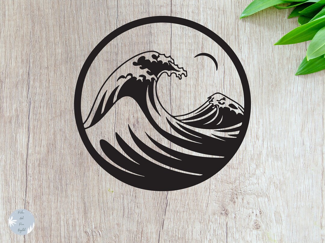 Summer Svg Ocean Print Beach Svg Wave Svg Ocean Svg Beach Decor ...