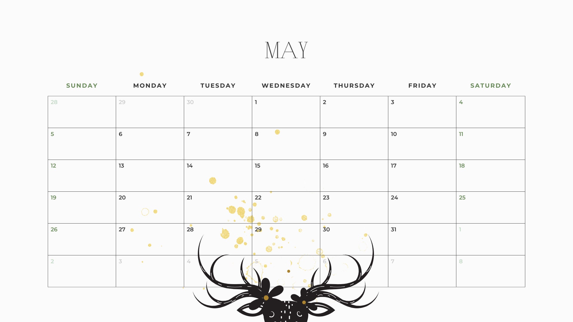 Downloadable Nordic Calendar 2023: Scandinavian Design With Winter ...