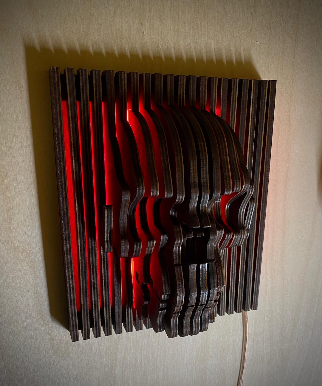 Digital Laser Cut Skull Decor PDF, SVG, DXF, Ai - Etsy