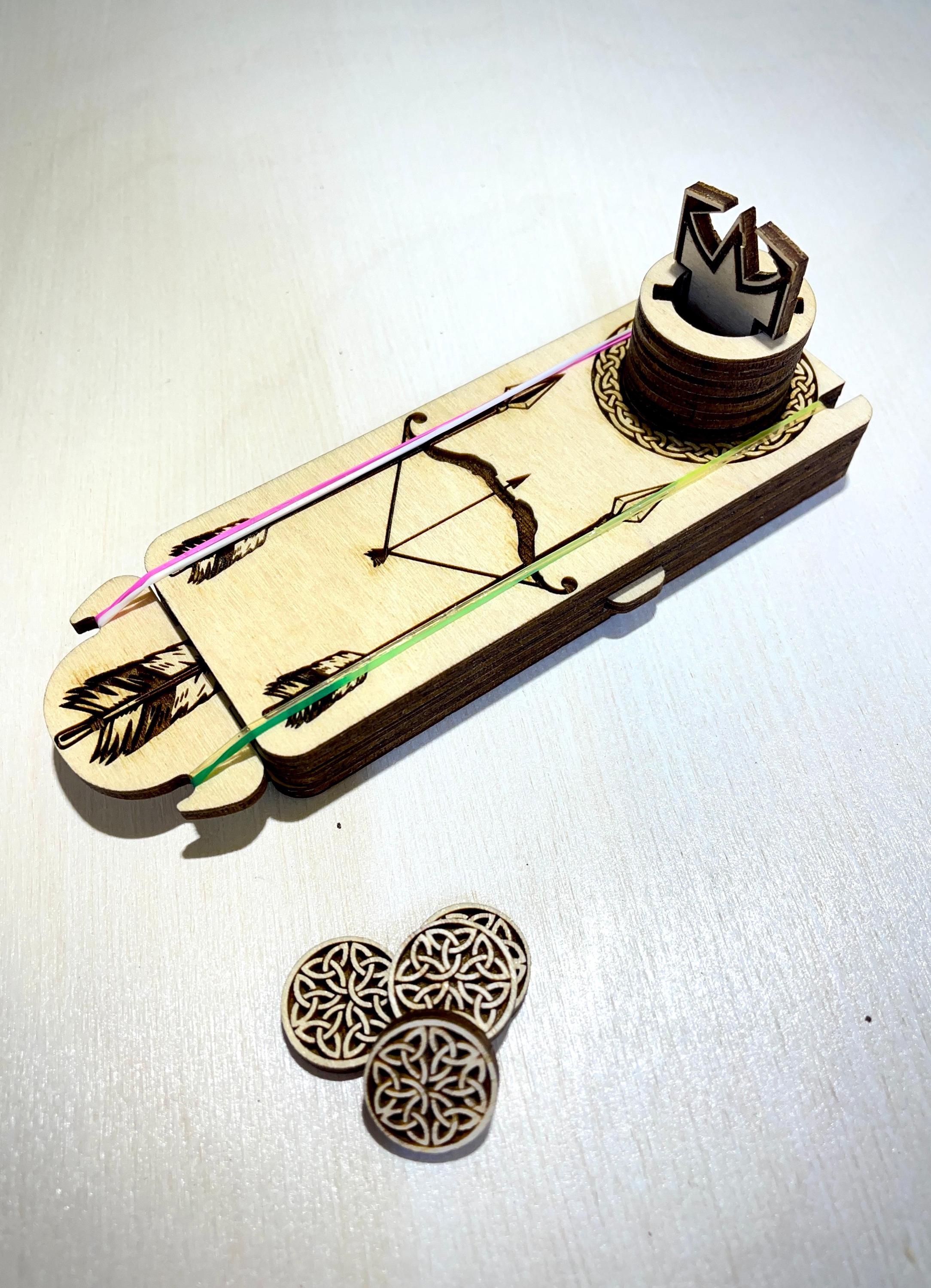 Digital Laser Cut File - Disc Shooter (PDF, DXF, Al, SVG) - Etsy