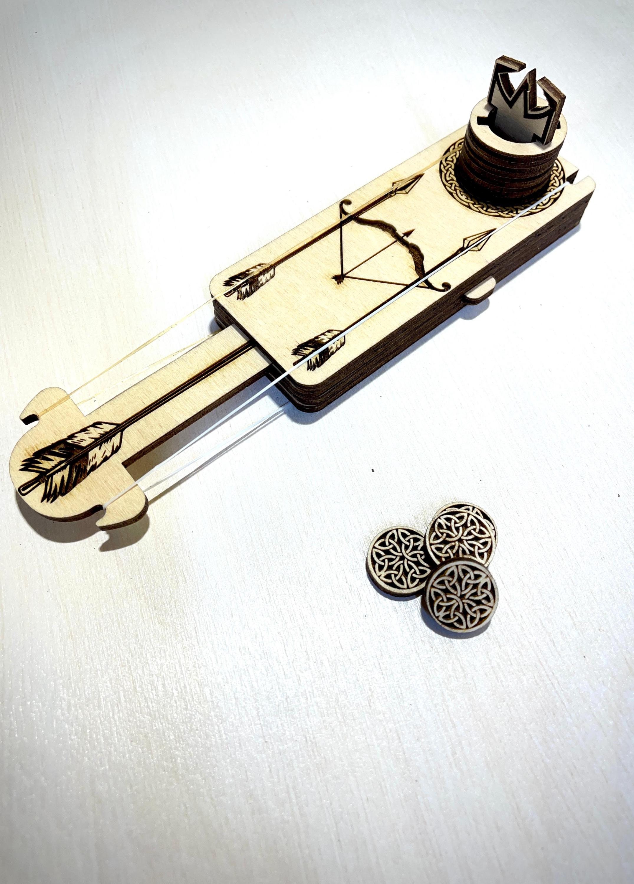 Digital Laser Cut File - Disc Shooter (PDF, DXF, Al, SVG) - Etsy