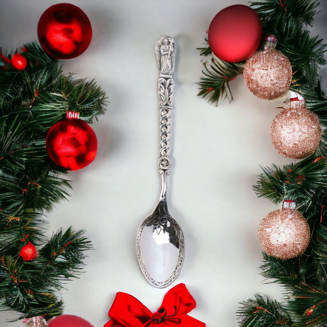 Silver Spoon, Silver Baby Spoon, Feeding Spoon, Baptism Spoon, Silver ...