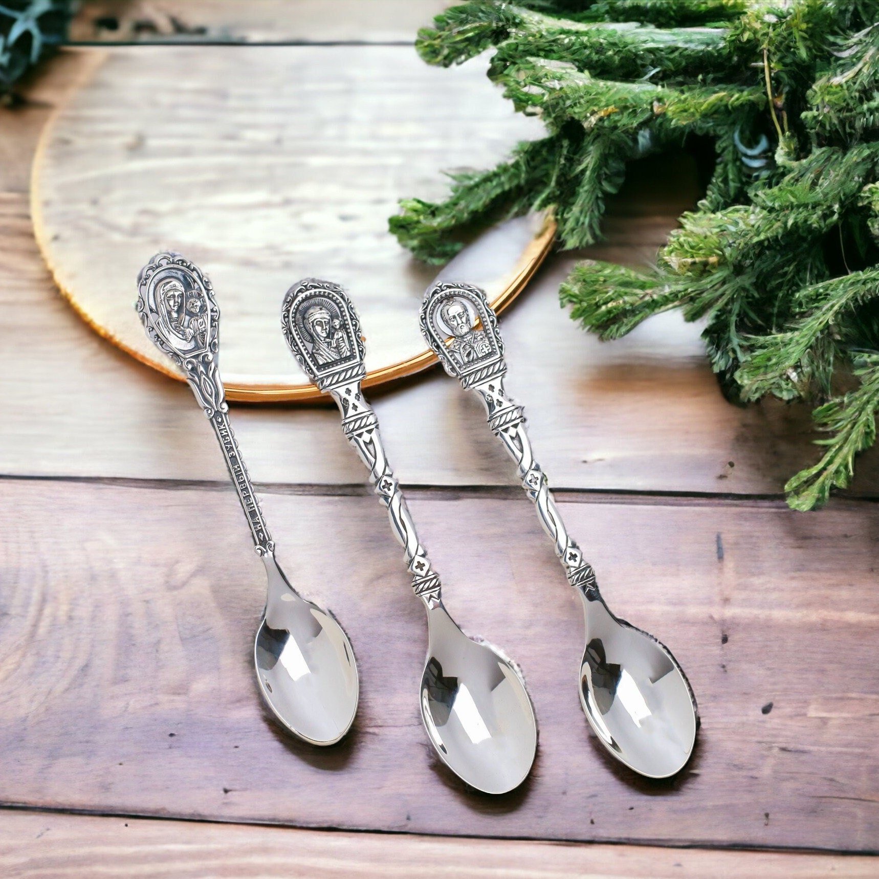 Silver Baby Spoon, First Tooth Gift, Baptism Spoon, Feeding Spoon ...