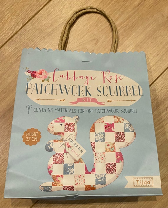Sweet Tilda Patchwork Squirrel Squirrel Materialset Kit - Etsy