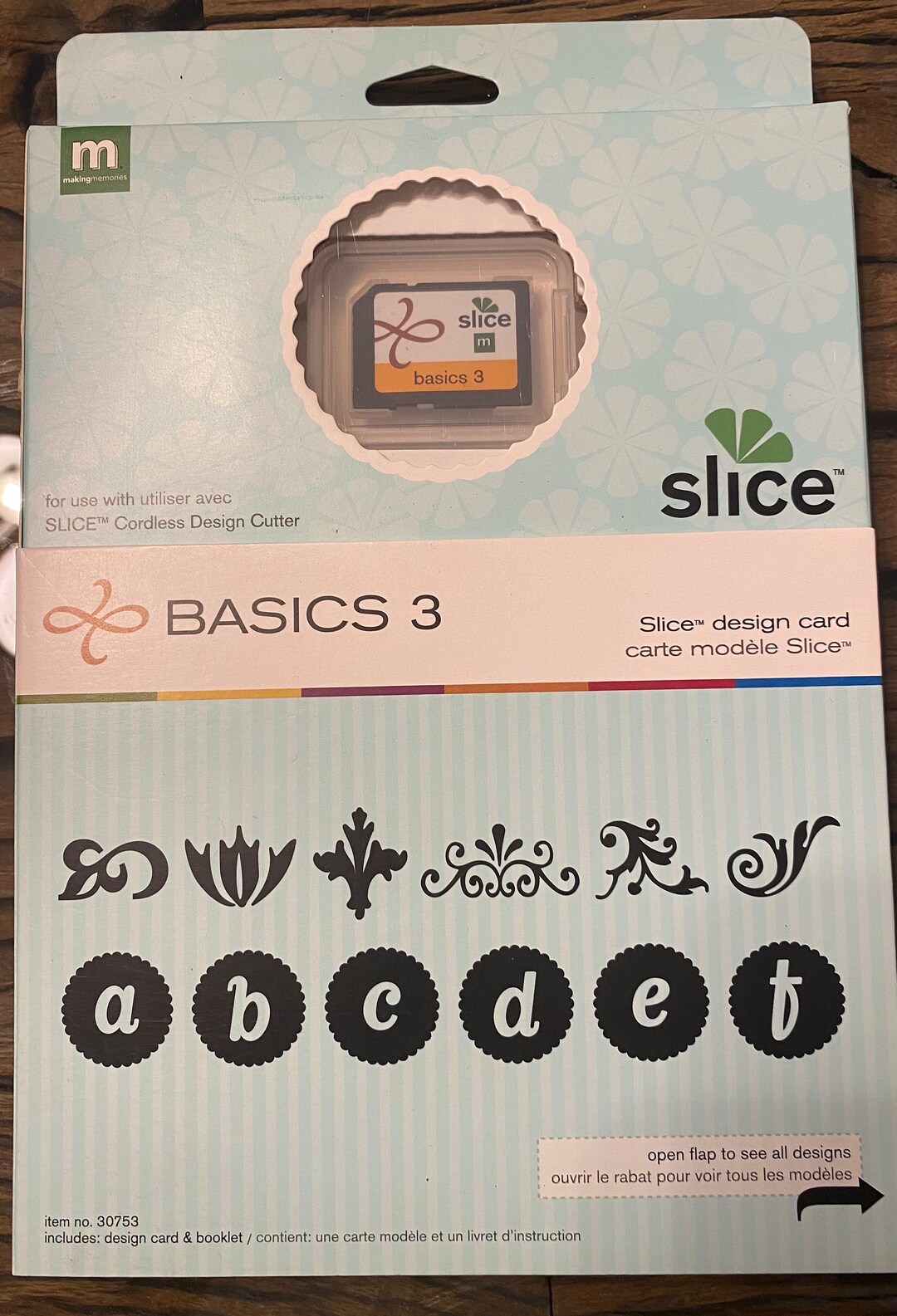Slice Design Card Memory Card Basics 3 Many Designs Cordless - Etsy