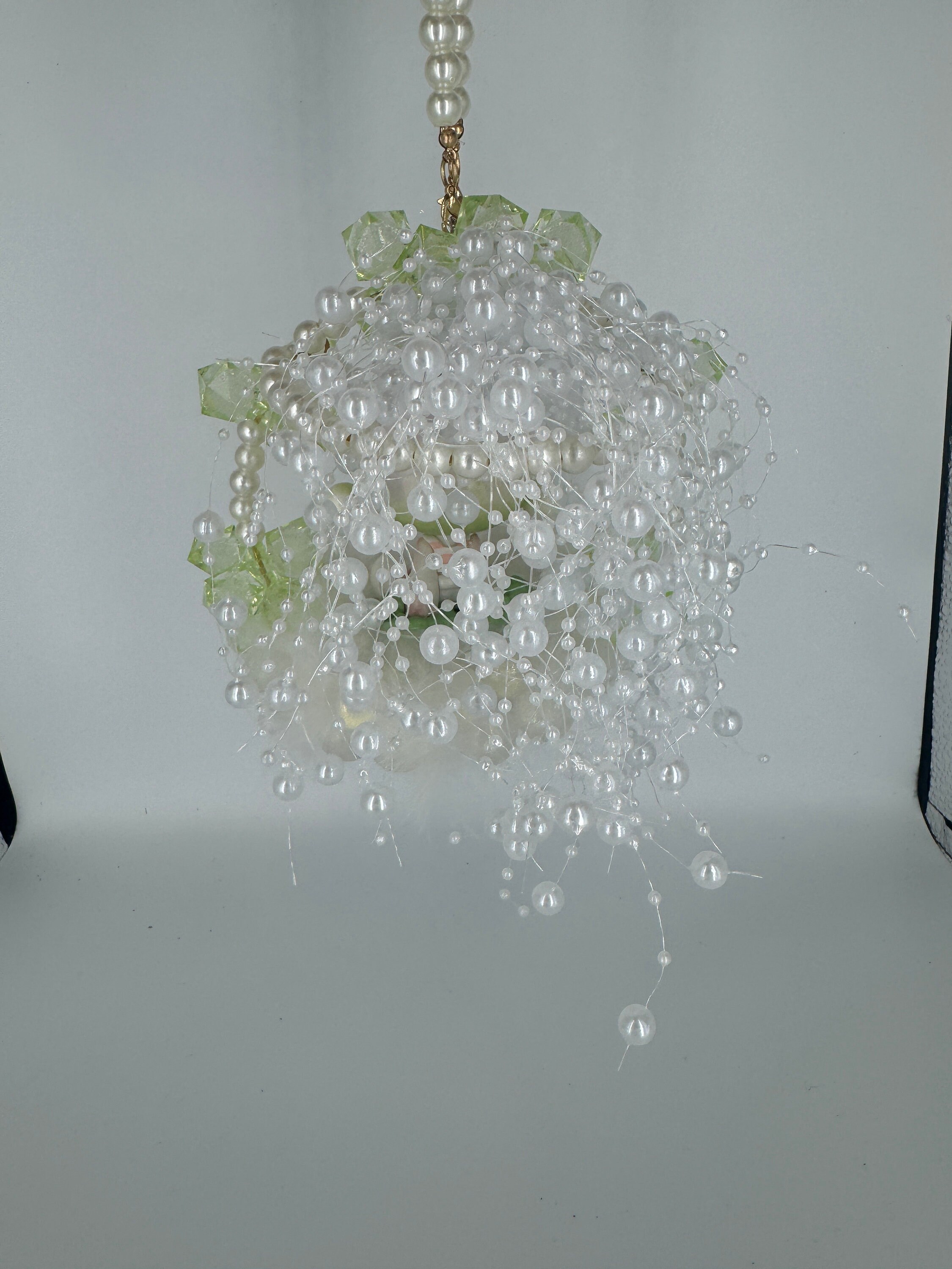 Popmart Entrance Door Decor, Car Back Mirror Decor With Chain Handmade ...