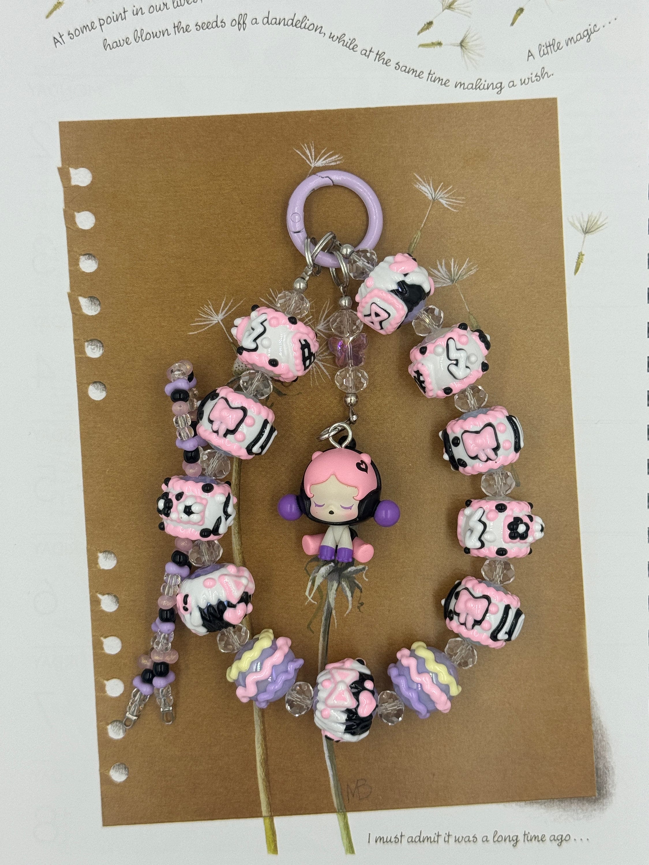 Popmart Official Skullpanda Handmade Phone, Bag, Car Chain, Cute Decor ...