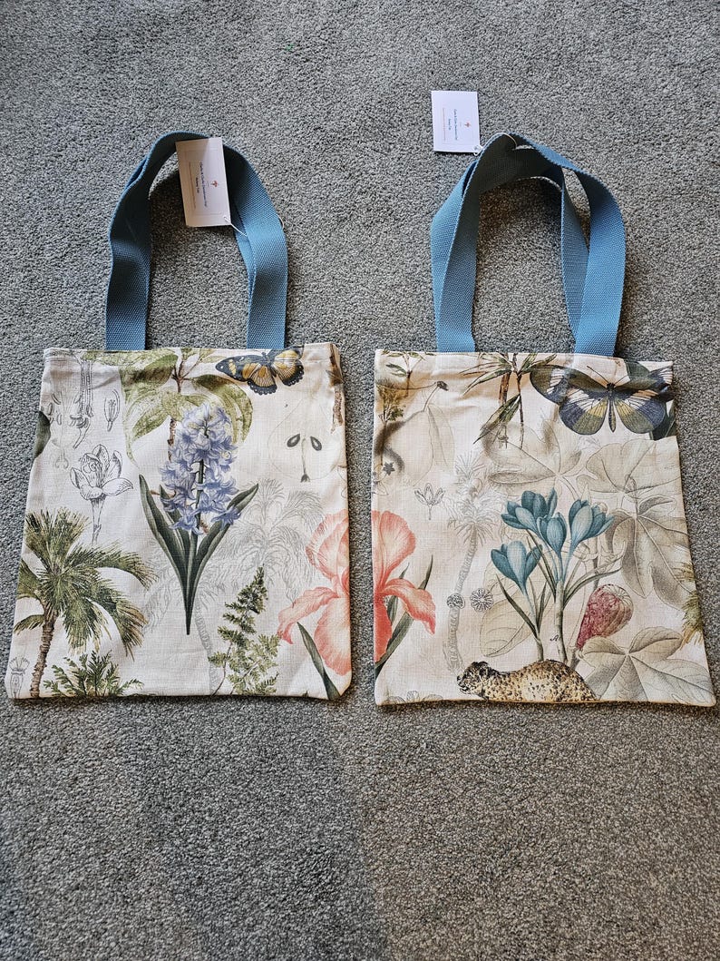 Clare & Clarke (sanderson) - "botany" Tote / Beach Bag - Etsy