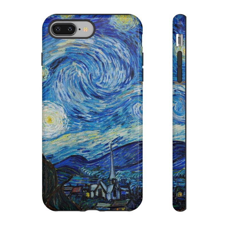 Vincent Van Gogh Starry Night Cell Phone Tough Cases, Protective Phone ...