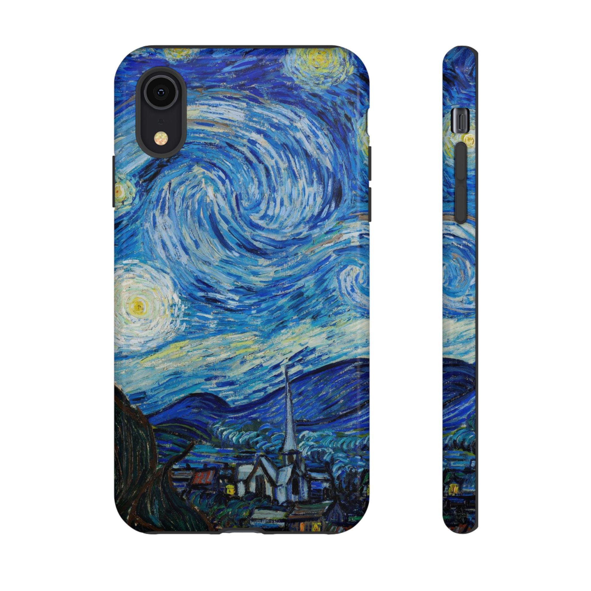 Vincent Van Gogh Starry Night Cell Phone Tough Cases, Protective Phone ...