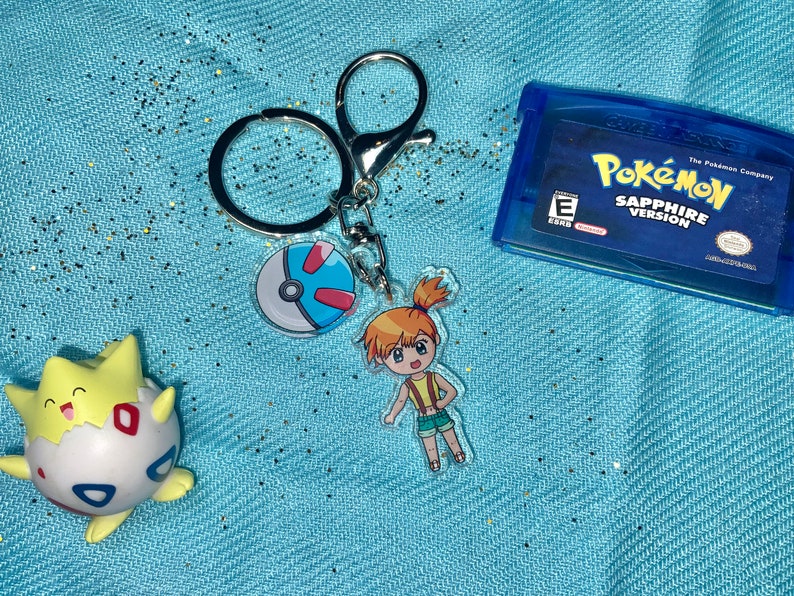 Pokemon Chibi Style Gen 1 Anime Acrylic Keyrings/keychains 1.5 - Etsy