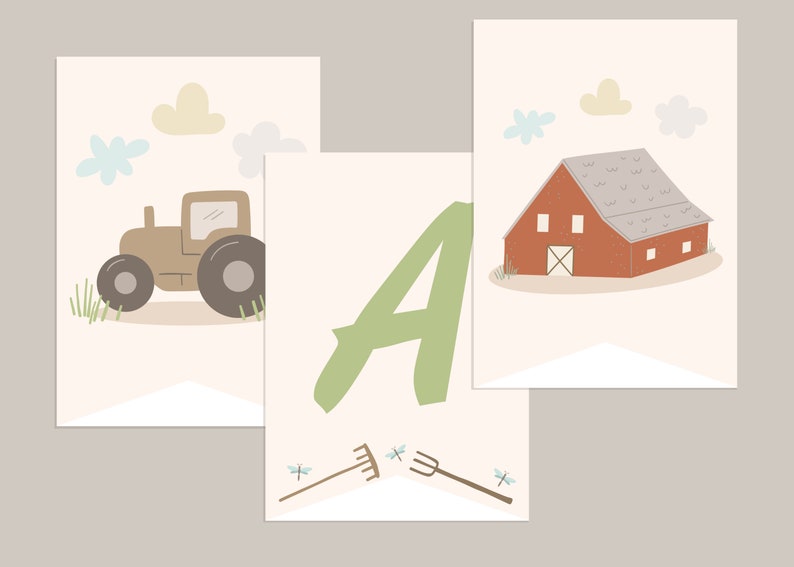 Tractor Word Banner / Digital Download / Flag Banner / Happy Birthday ...