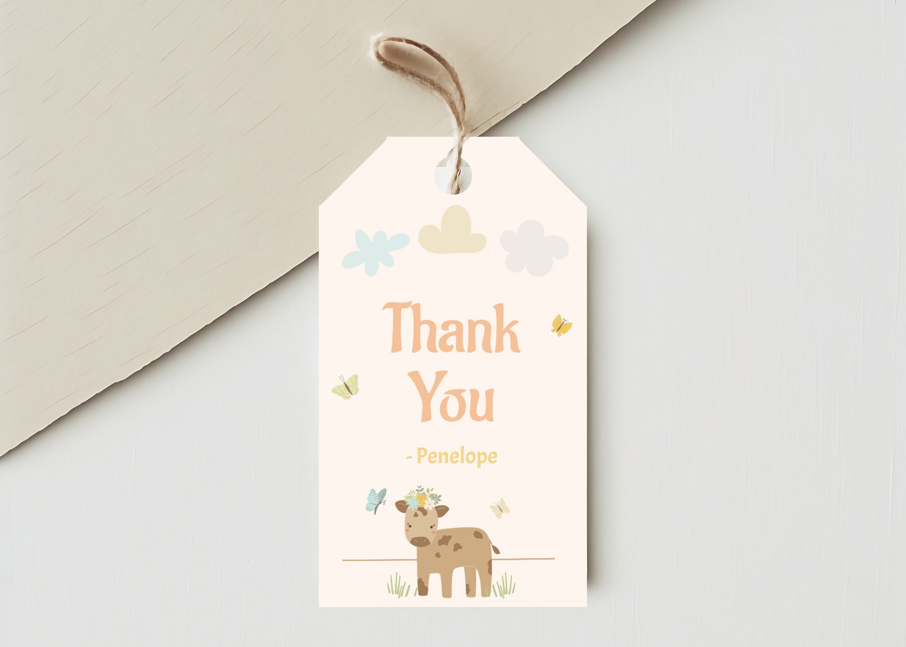 Holy Cow Favor Tags / Digital Download / Gift Tags / Gift Labels ...