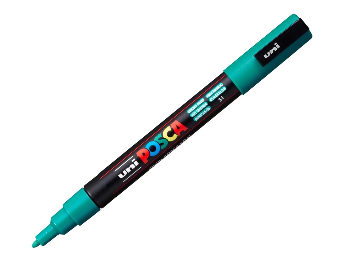 Posca Marker PC-3 M Round Tip Fine Line Width: 0.9-1.3 Mm - Etsy