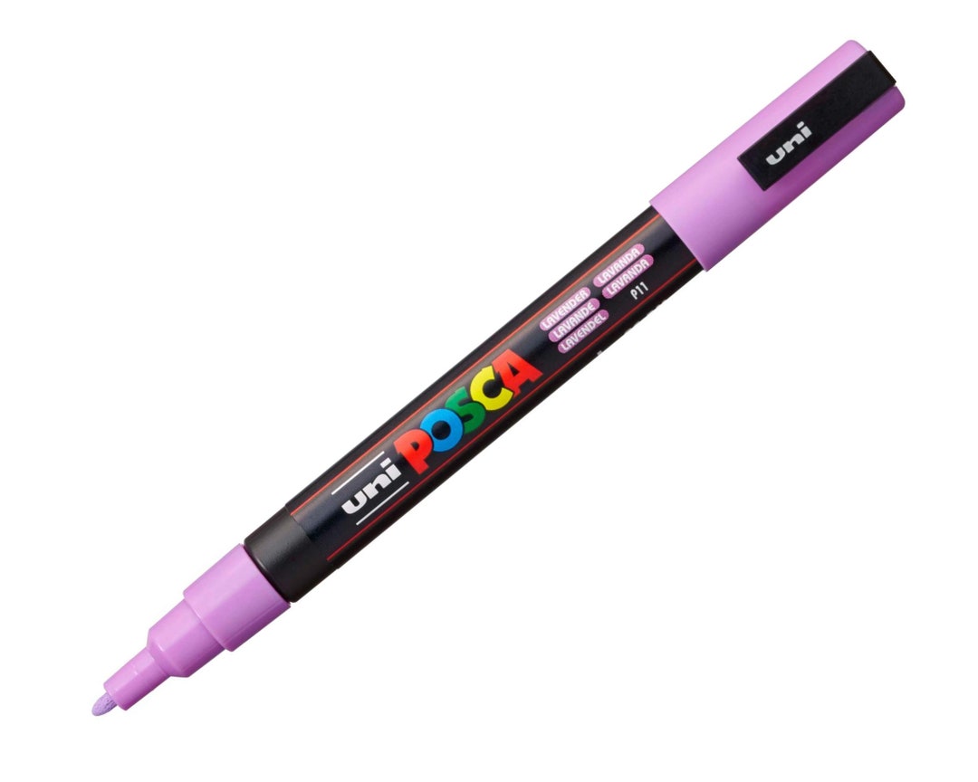 Posca Marker PC-3 M, Round Tip Fine, Line Width: 0.9-1.3 Mm, Acrylic ...