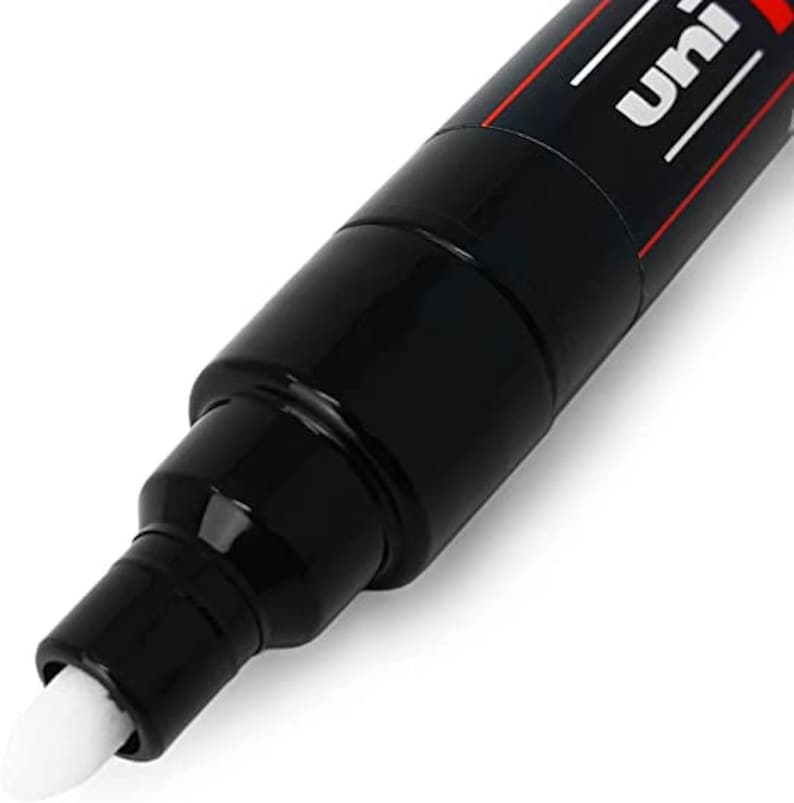Posca PC-5 M Acrylic Marker, 1.8-2.5 Mm, Uni-ball Acrylic Pens, Various ...