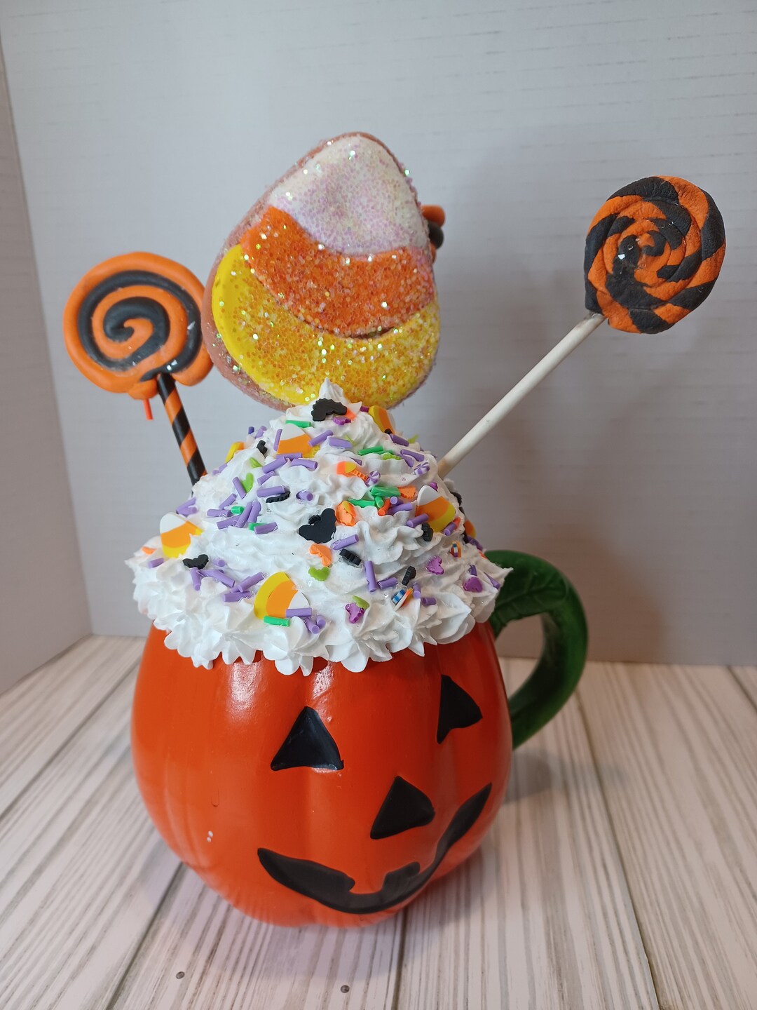 Pumpkin Fake Drink - Etsy