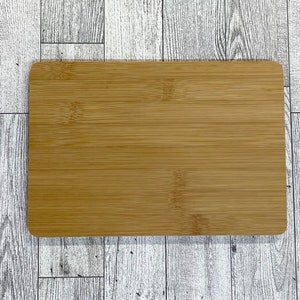Mom’s Kitchen Floral Small Bamboo Wood Cutting Board - Etsy