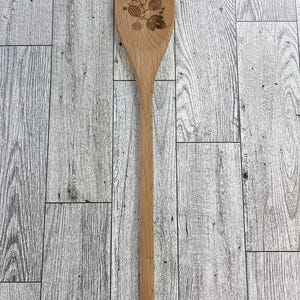 Pink Gooseberry Vintage Pyrex Inspired Engraved Wooden Mixing Spoon - Etsy