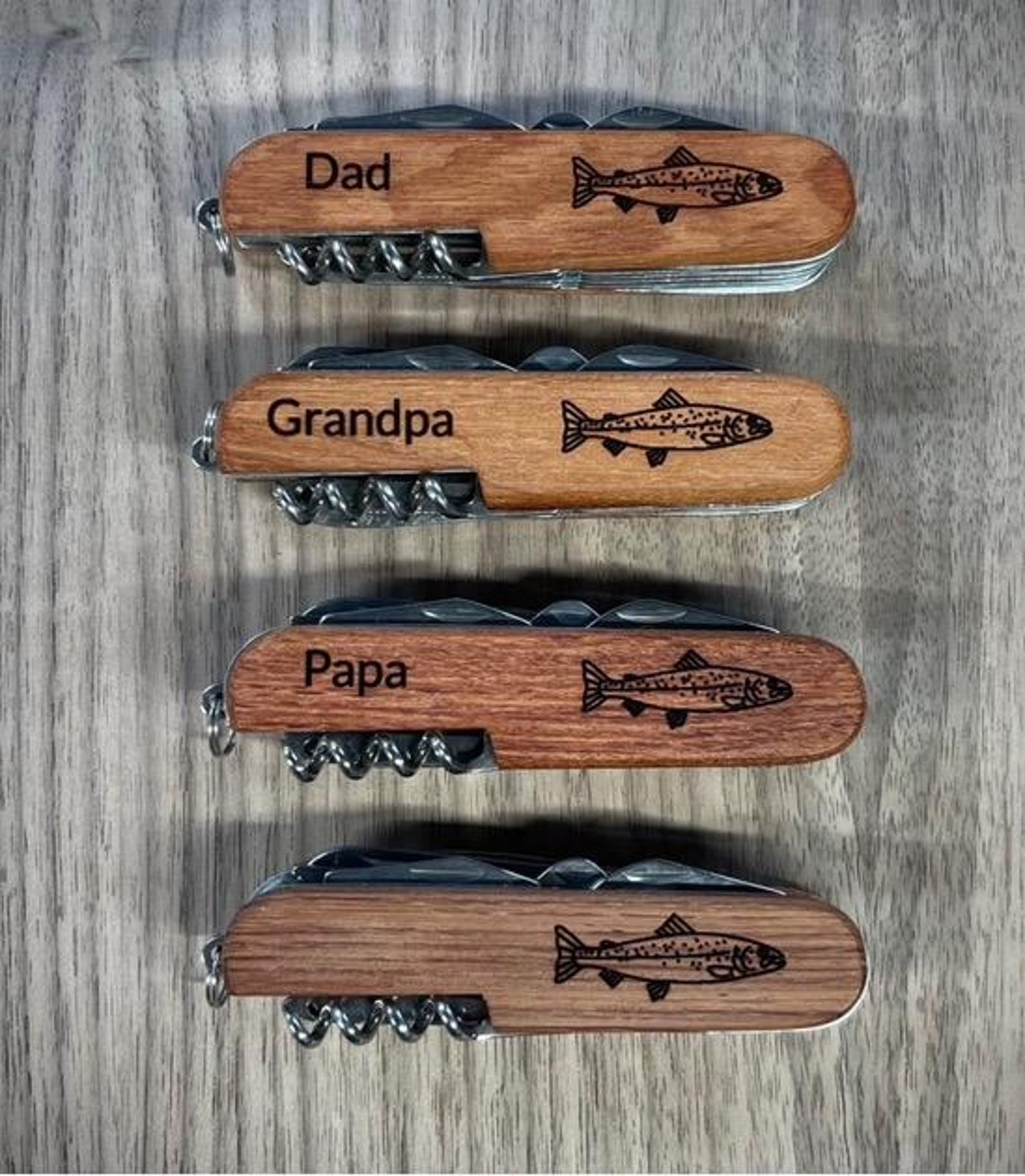 Multi Tool Wood Knife Custom Engraved - Etsy