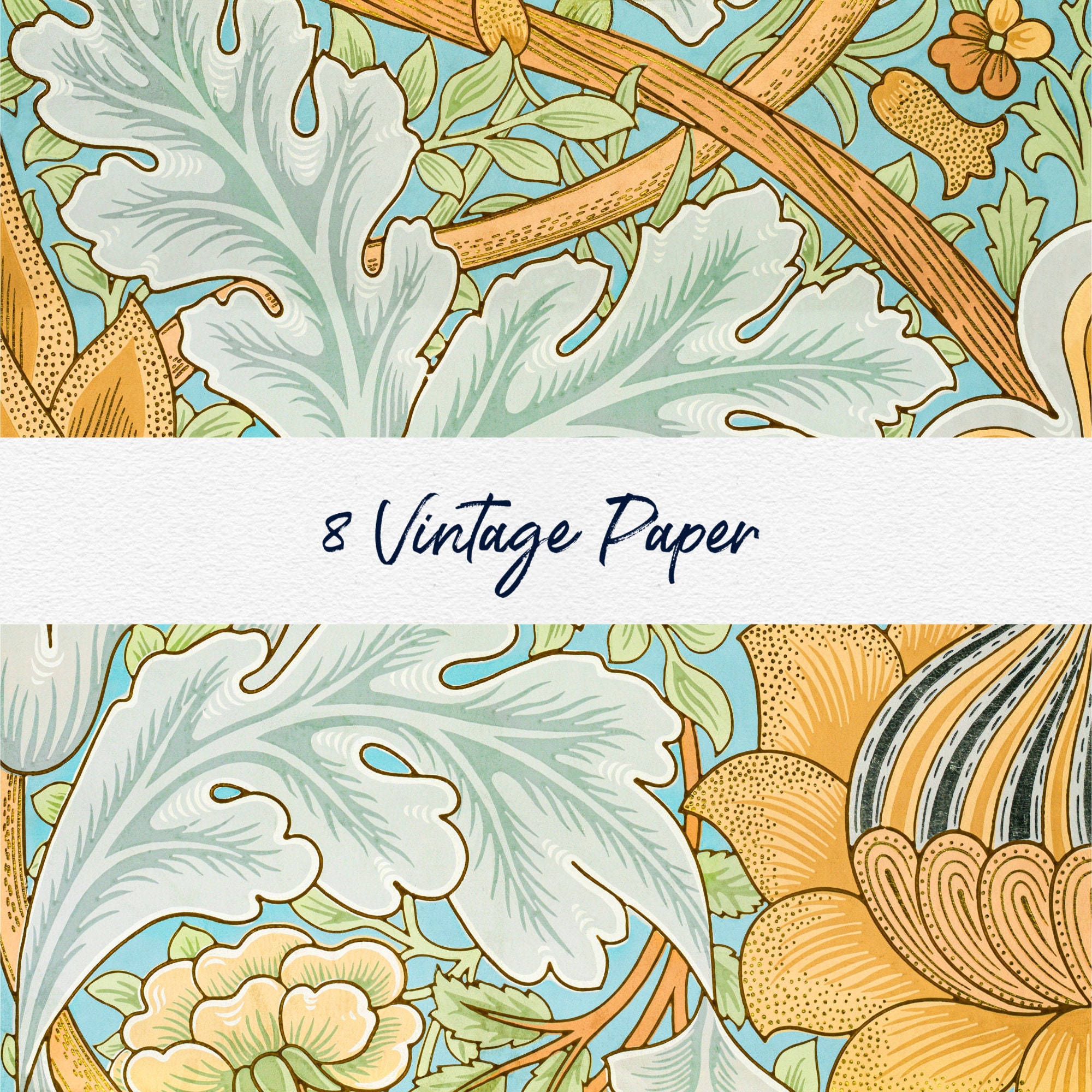 Vintage 1800's, Victorian Digital Background Paper Instant Download ...