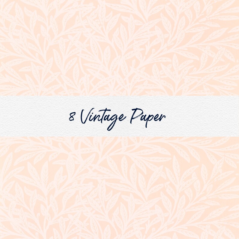 Vintage 1800's, Victorian Digital Papers, Instant Download, William ...