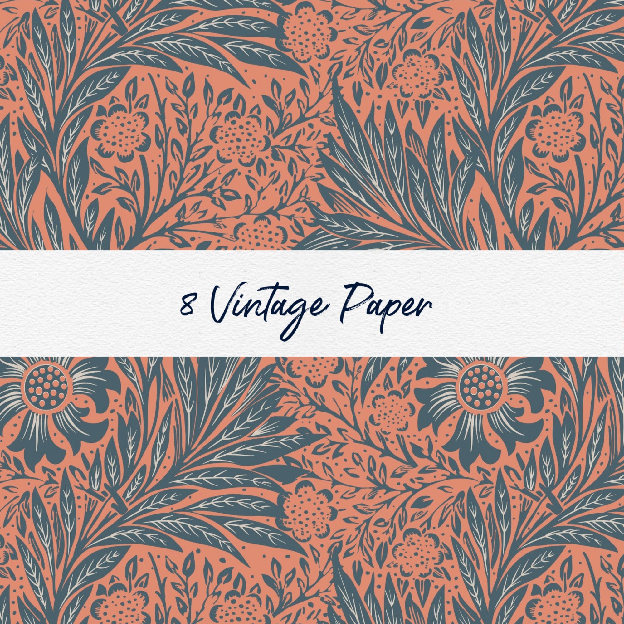 Vintage 1800's, Victorian Digital Papers, Instant Download, William ...