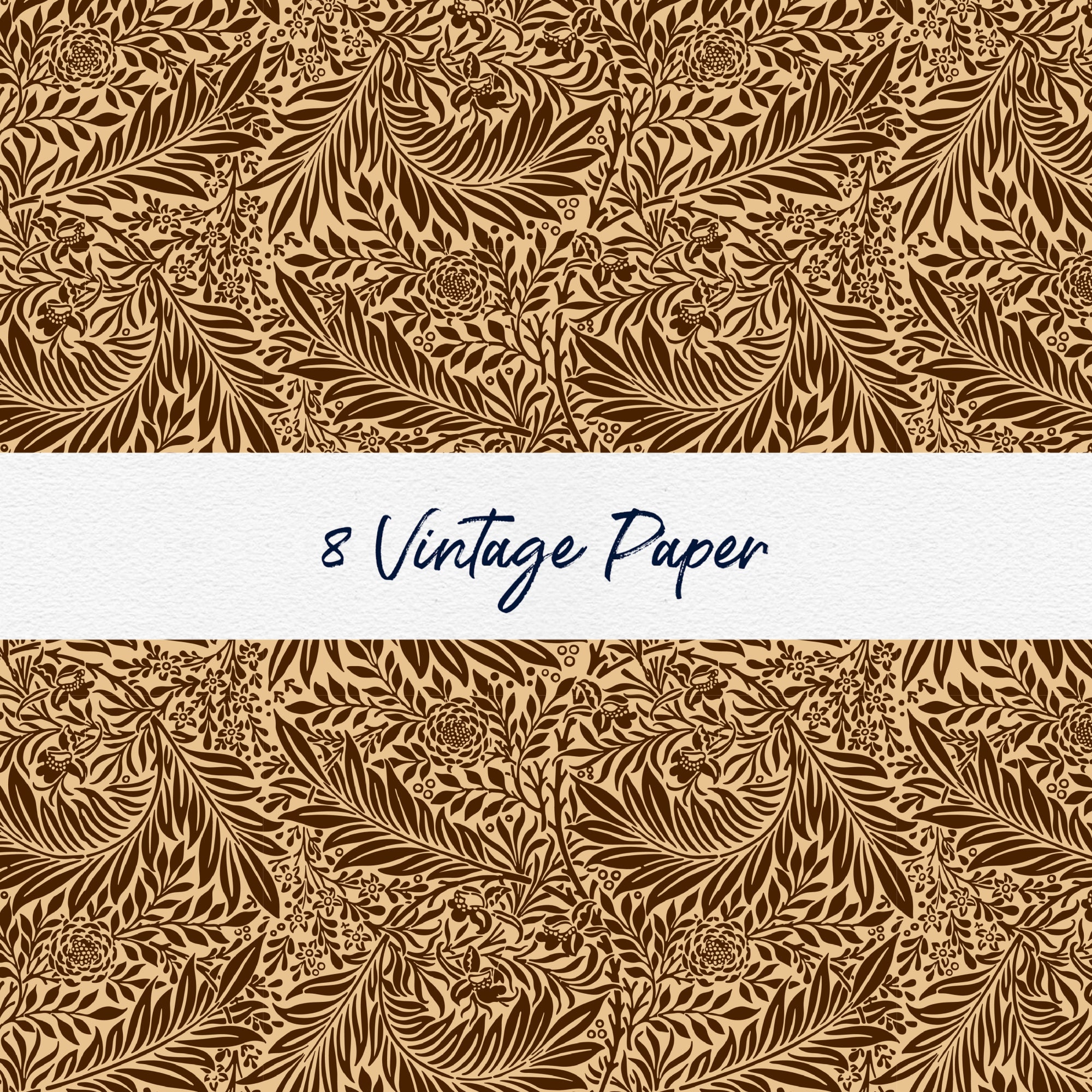 Vintage Victorian Digital Papers Instant Download-william Morris, Arts ...