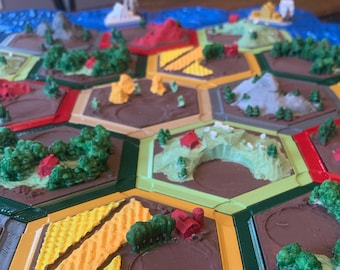 Custom Catan Board - Etsy