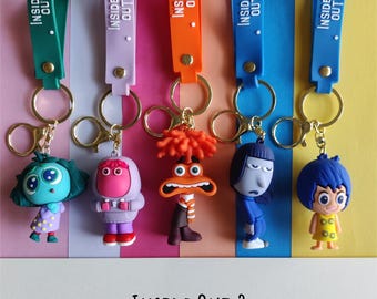 Inside Out Keychains - Etsy