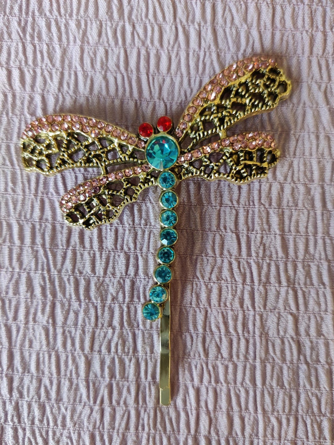 Coraline Dragonfly Hair Clip - Etsy