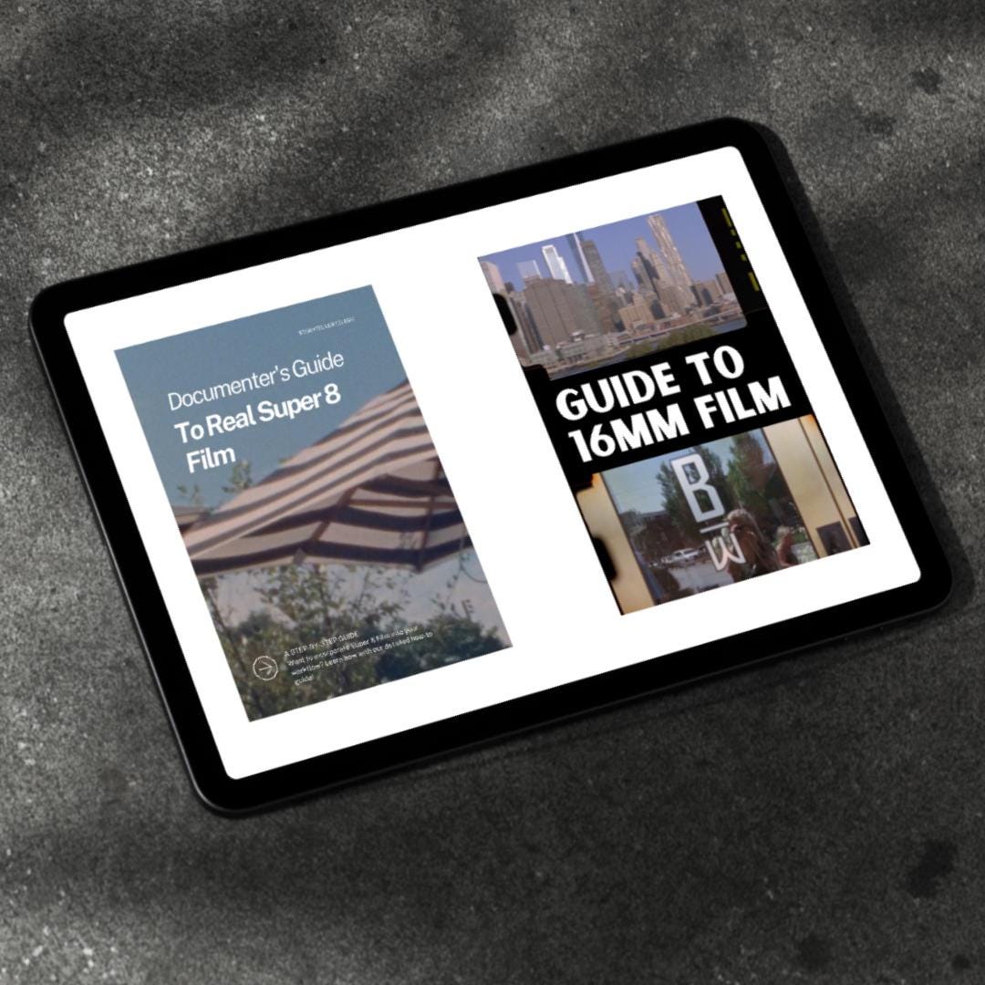 Super 8 & 16mm Film Guides Bundle | Learn Analog Motion Filmmaking for ...