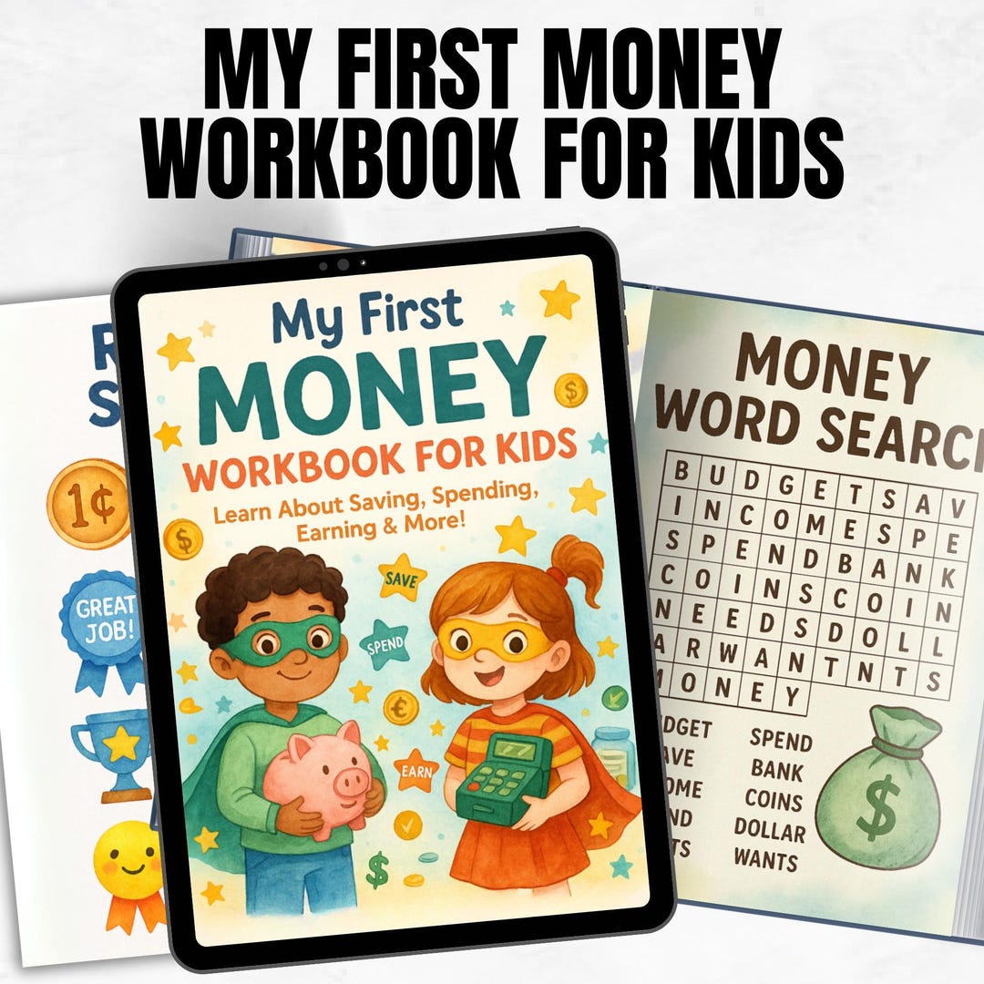 Kids Money Workbook: Financial Literacy Activities, Ages 9-12 ...