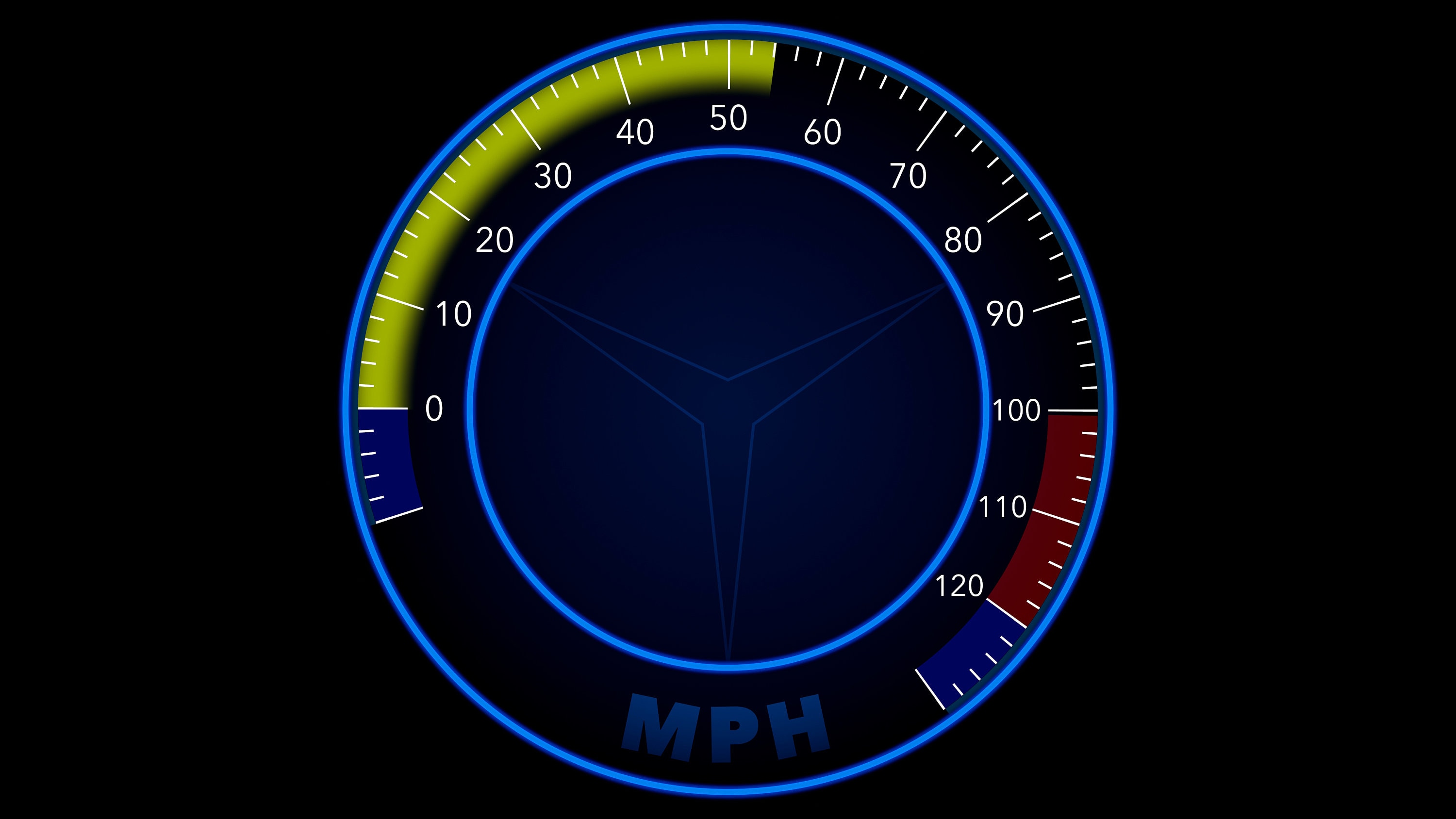 HUD UI Animated Element Speedometer 4K - Etsy